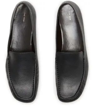 THE ROW Leo Loafers In Leather