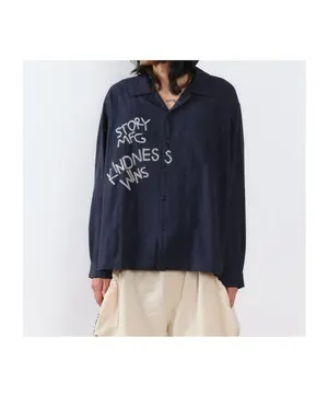 STORY MFG. Kindness Wins Embroidered Shirt