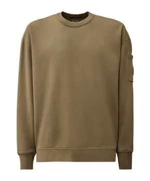C.P. COMPANY Lens Pocket Sweater - Green