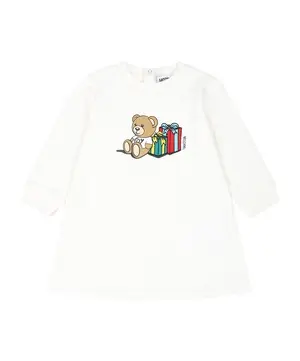 Moschino Long-sleeved Dress - White