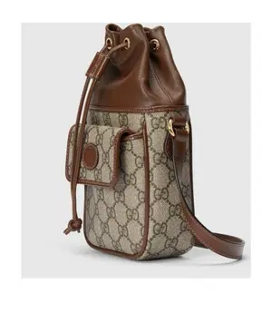 Gucci Small Gg-canvas Shoulder Bag