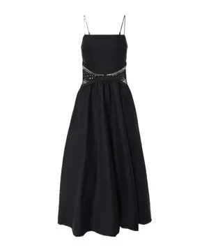 Simkhai Suspender Dress - Black