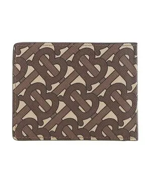 Burberry Monogram Print Bifold Wallet
