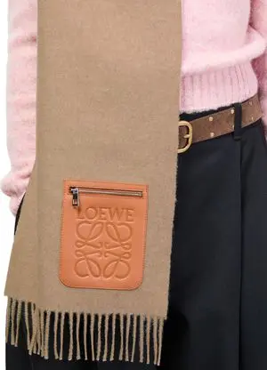Loewe Wool And Cashmere Scarf