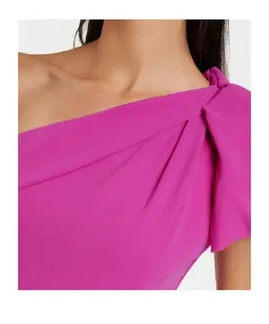 Roland Mouret One-shoulder Maxi Dress With Side Slits