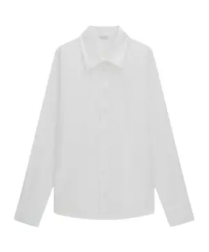 Guess Long-sleeved Shirt With Pointed Collar