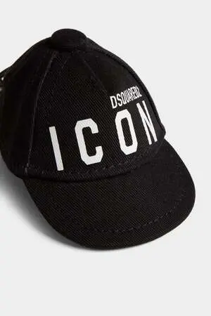 Dsquared2 Icon Logo-printed Baseball Cap Charm Keychain
