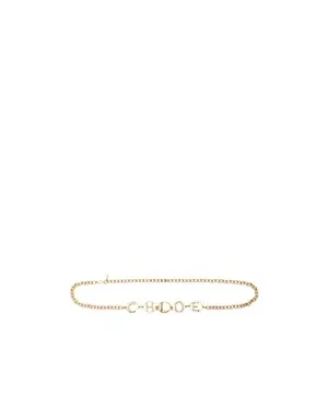 Chloé Chain Belt - Nude