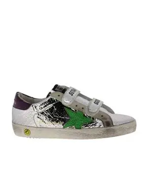 GOLDEN GOOSE Superstar Logo Casual Sneakers - Gray