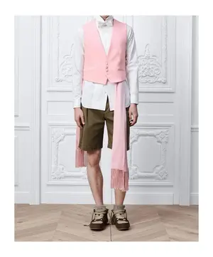 Dior Vest With Satin Panel
