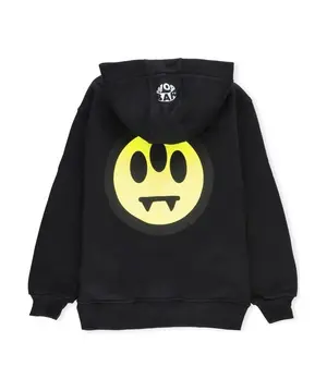 BARROW Logo-print Zipped Hoodie