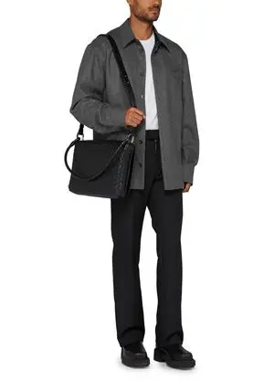 Bottega Veneta Swing Messenger Shoulder Bag