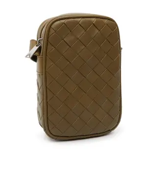 Bottega Veneta Zippered Leather Shoulder Bag