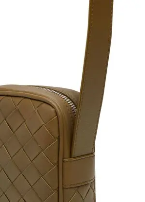 Bottega Veneta Zippered Leather Shoulder Bag