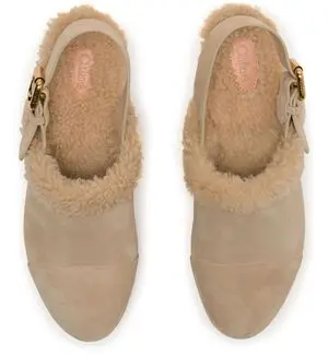 Chloé Jeannette Wooden-soled High-heeled Sandals