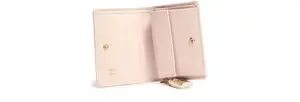 Miu Miu Leather Coin Purse With Padlock Details