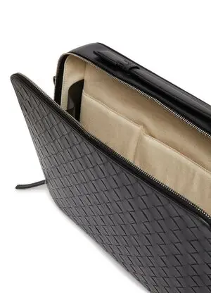 Bottega Veneta Intrecciato Weave Briefcase