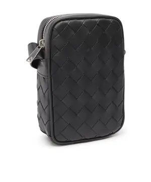 Bottega Veneta Zippered Mobile Phone Shoulder Bag