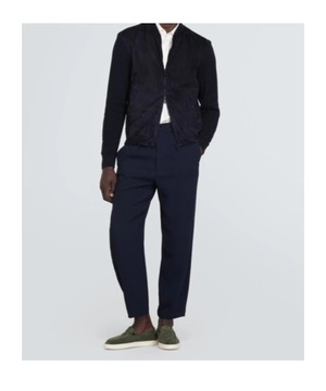 Giorgio Armani Wool-blend Straight Pants
