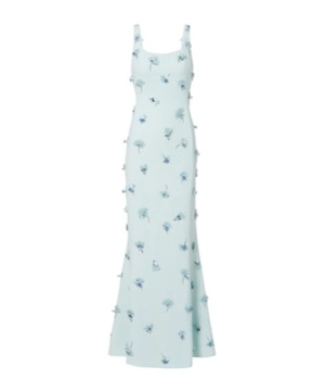 Simkhai Briella Embellished Gown - Blue