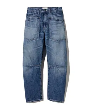 NILI LOTAN Belt Loop Jeans - Blue