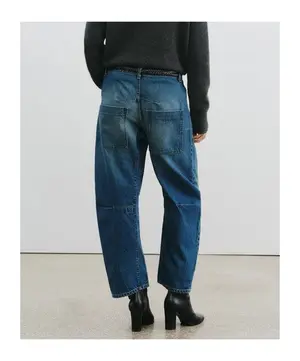 NILI LOTAN Belt Loop Jeans