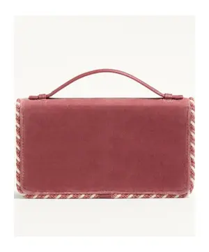 Valentino Garavani Vlogo Signature Braided Edge Tote Bag