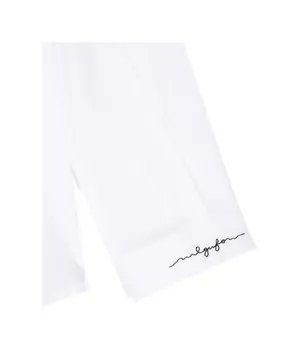 IL GUFO Logo-embroidered Poplin Shirt