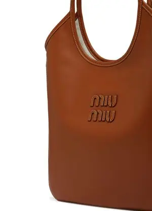Miu Miu Ivy Logo Shoulder Bag