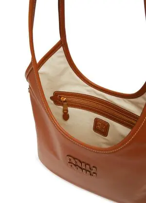 Miu Miu Ivy Logo Shoulder Bag