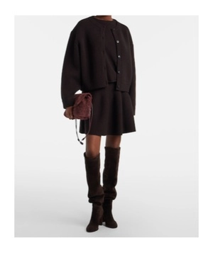 LISA YANG Wren Cashmere Miniskirt - Black