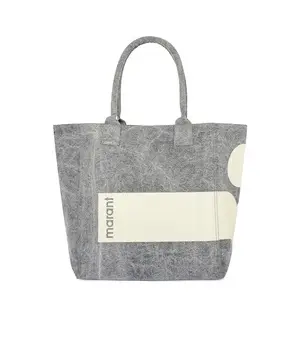 Isabel Marant Étoile Yenky Logo Tote Bag - Gray