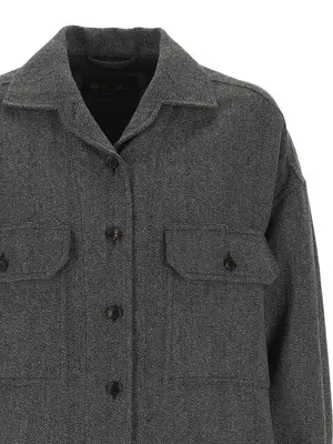 Loro Piana Darby Buttoned Overshirt