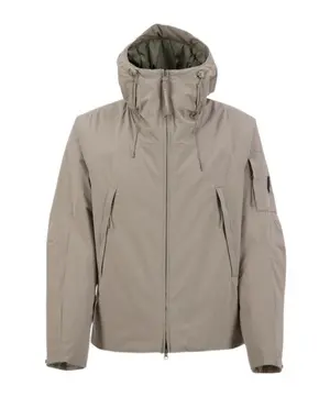 C.P. COMPANY Pro-tek Hooded Padded Jacket - Falling Rocks
