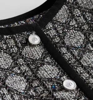 Dior Macrocannage Cropped Jacket