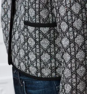 Dior Macrocannage Cropped Jacket