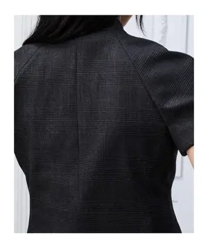 Dior Short-sleeved Tie-collar Jacket