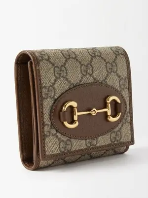 Gucci 1955 Horsebit Medium Wallet - Brown