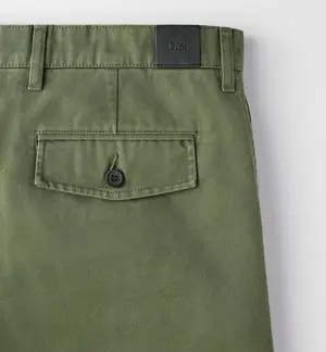 Dior Pleated Chino Bermuda Shorts