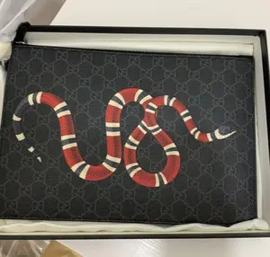 Gucci Gg Pouch With Kingsnake