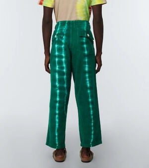 THE ELDER STATESMAN Tie-dye Corduroy Trousers
