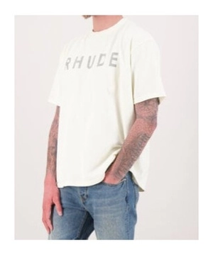 Rhude Distressed Logo T-shirt