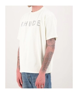 Rhude Distressed Logo T-shirt