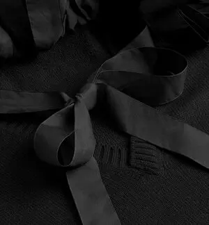 Dior Sweater With Ribbon Neckline