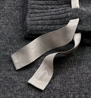 Dior Sweater With Removable Satin Collar