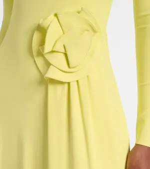 Roland Mouret Floral-applique Gown