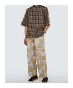 Undercover Wide-leg Camouflage Pants