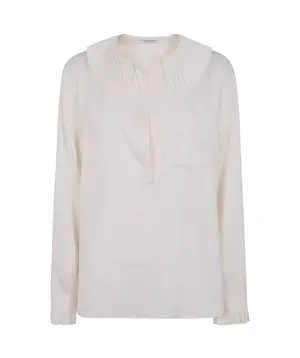 Philosophy Di Lorenzo Serafini V-neck Ruffled Shirt