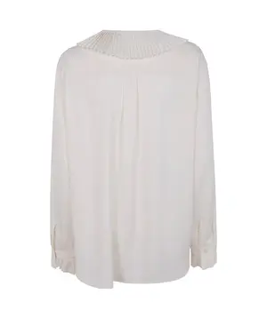 Philosophy Di Lorenzo Serafini V-neck Ruffled Shirt