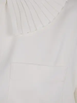 Philosophy Di Lorenzo Serafini V-neck Ruffled Shirt